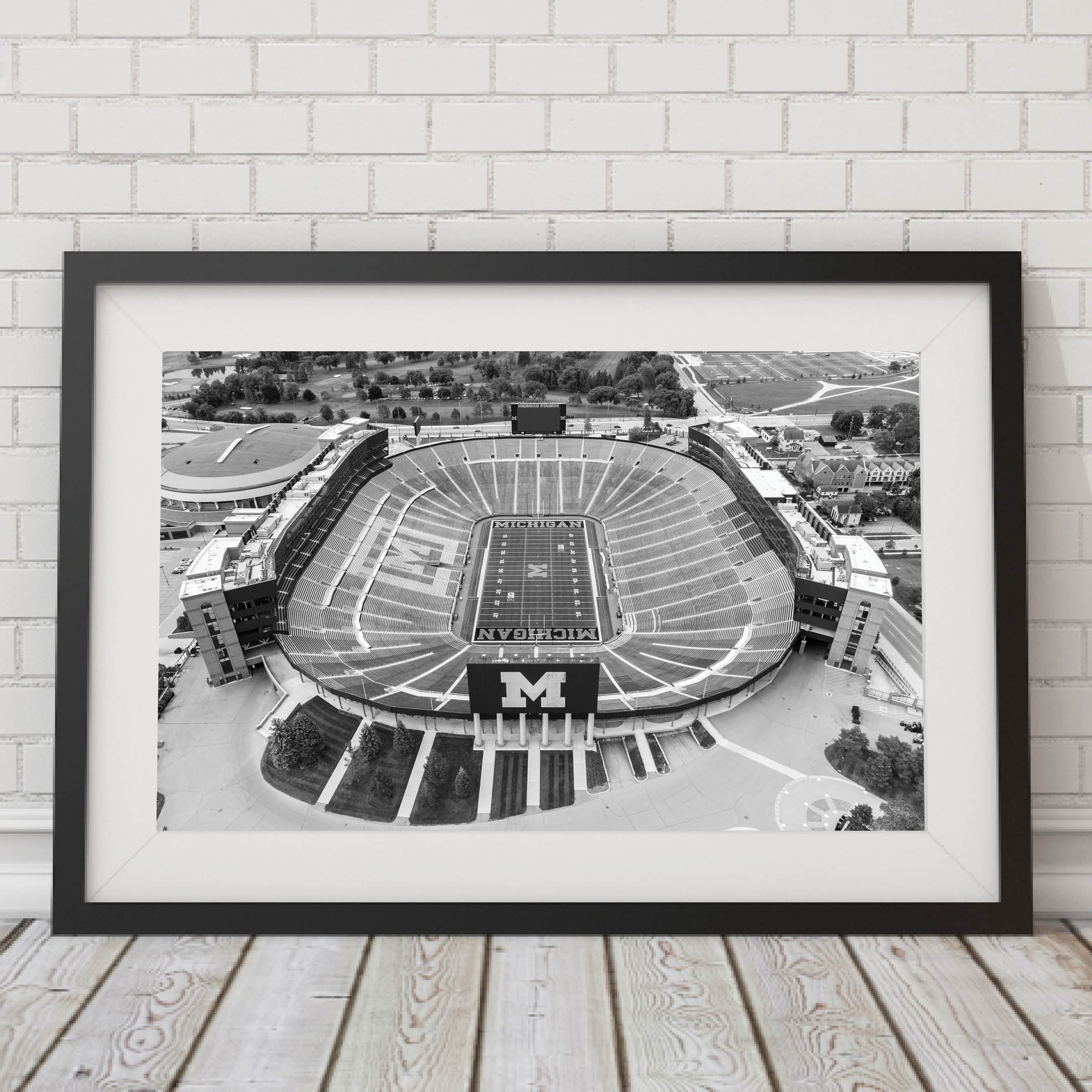Michigan Stadium Aerial View Photo | U of M Aerial Photography ...