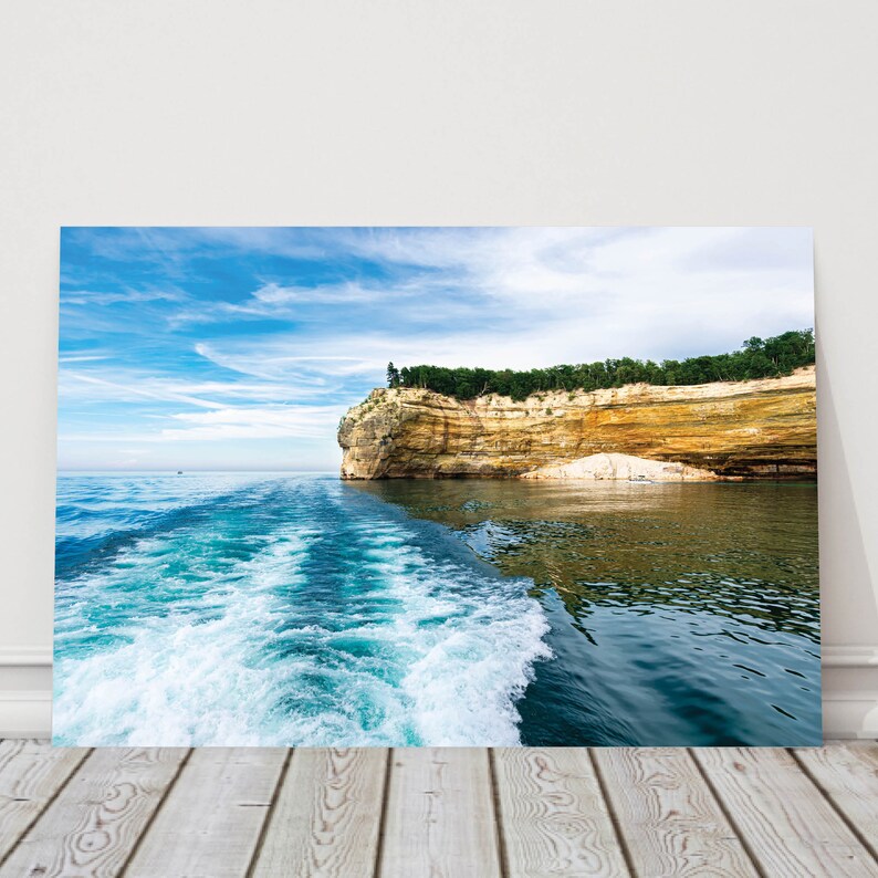 Pictured Rocks Cruise Photography UP Michigan Photography - Etsy