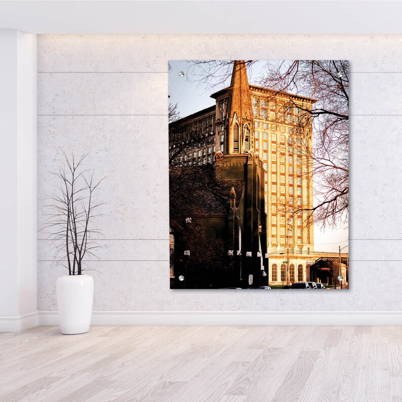 Detroit Train Station Wall Canvas or Acrylic Art Grand - Etsy
