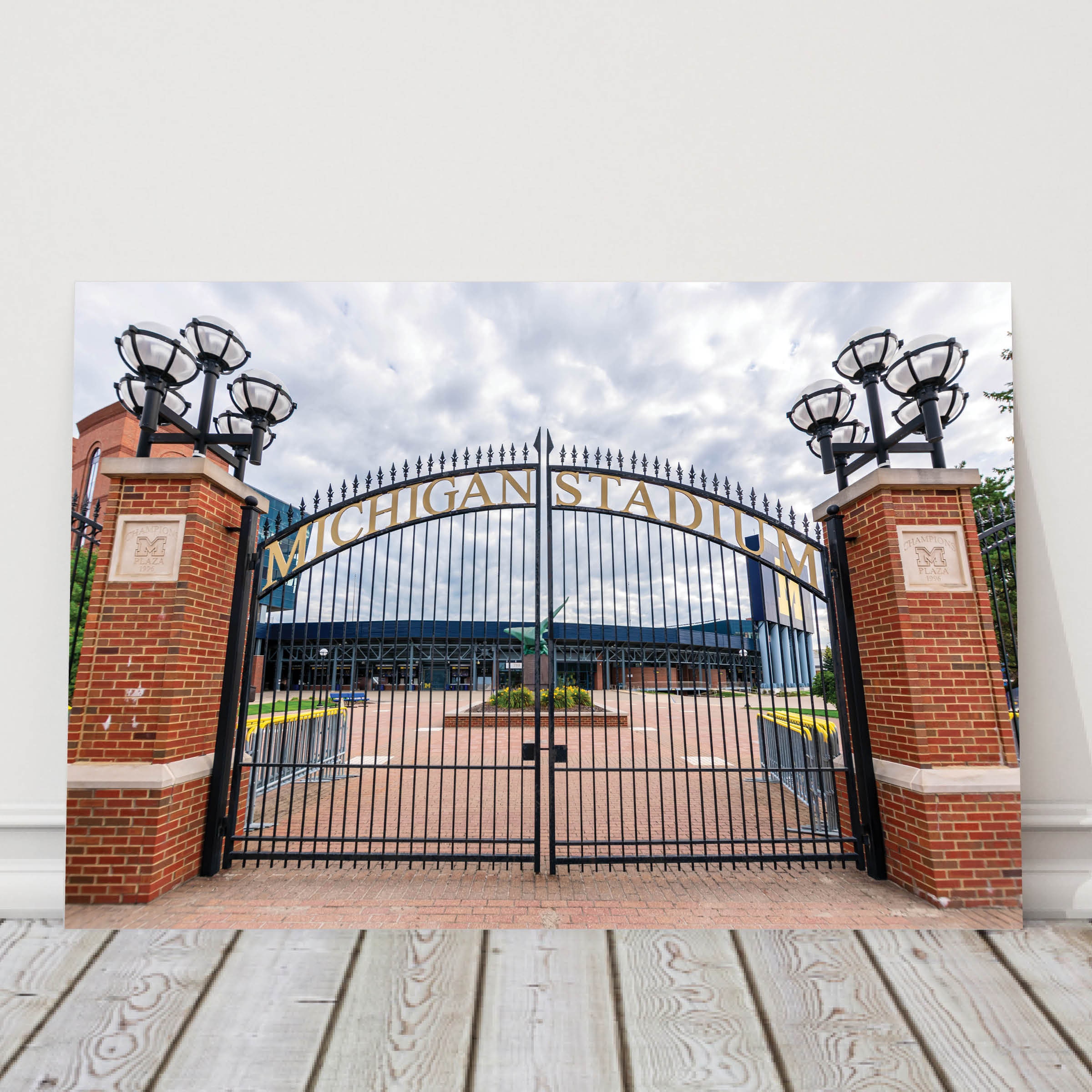 Michigan Stadium Gate Photo | U of M Sign Photography | University of ...