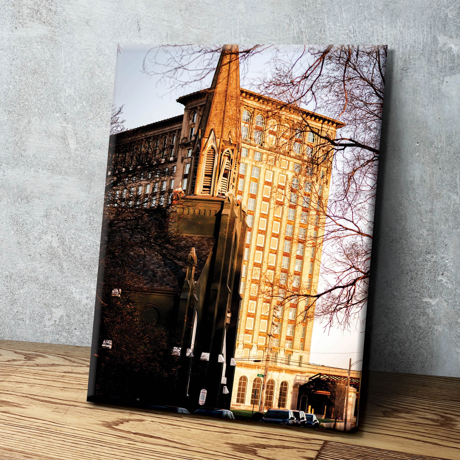 Detroit Train Station Wall Canvas or Acrylic Art Grand - Etsy