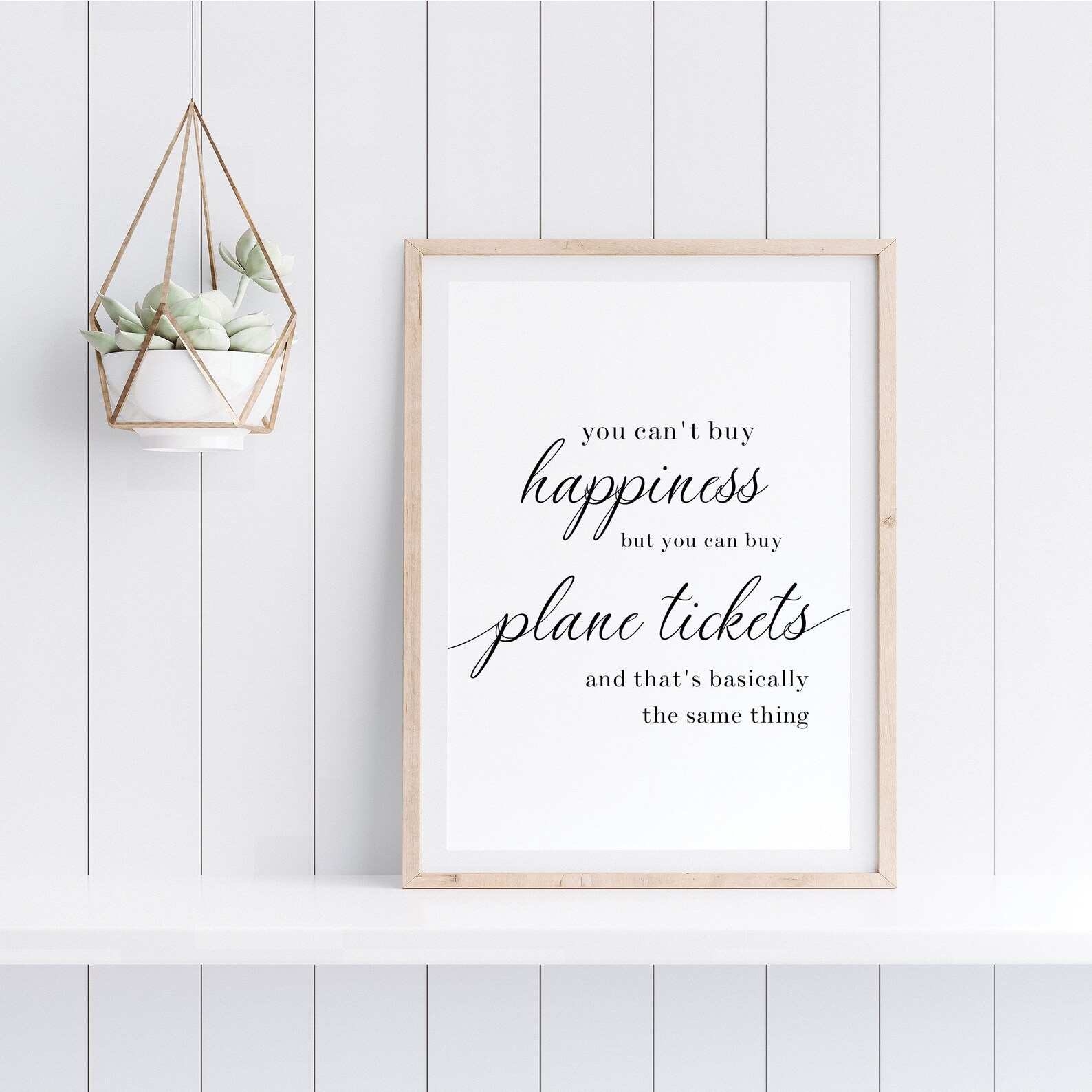 Printable Travel Quotes, You Can't Buy Happiness but You Can Buy Plane ...