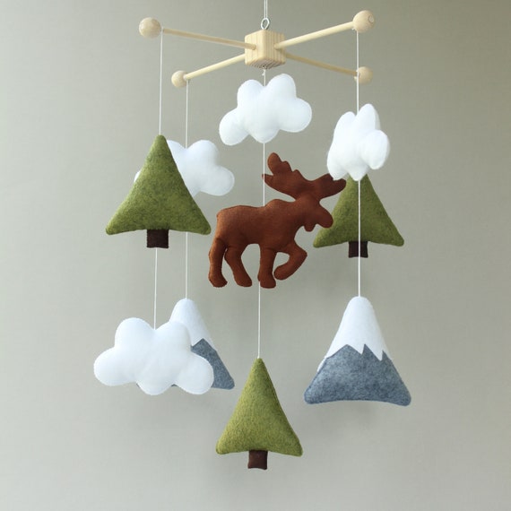 Moose Mobile Deer Mobile | Etsy