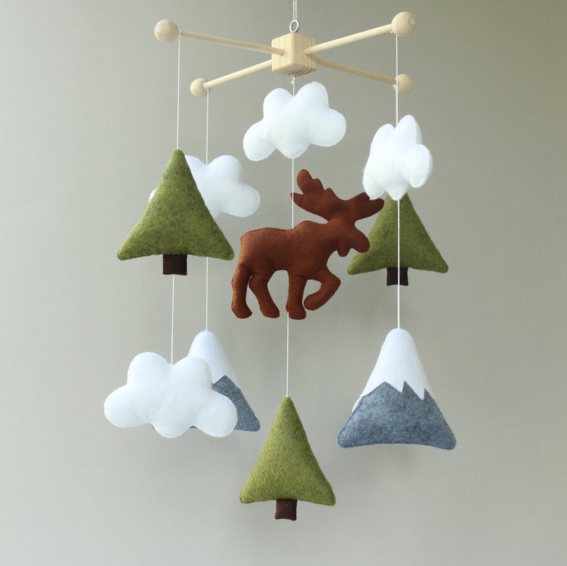 Moose Mobile Deer Mobile | Etsy