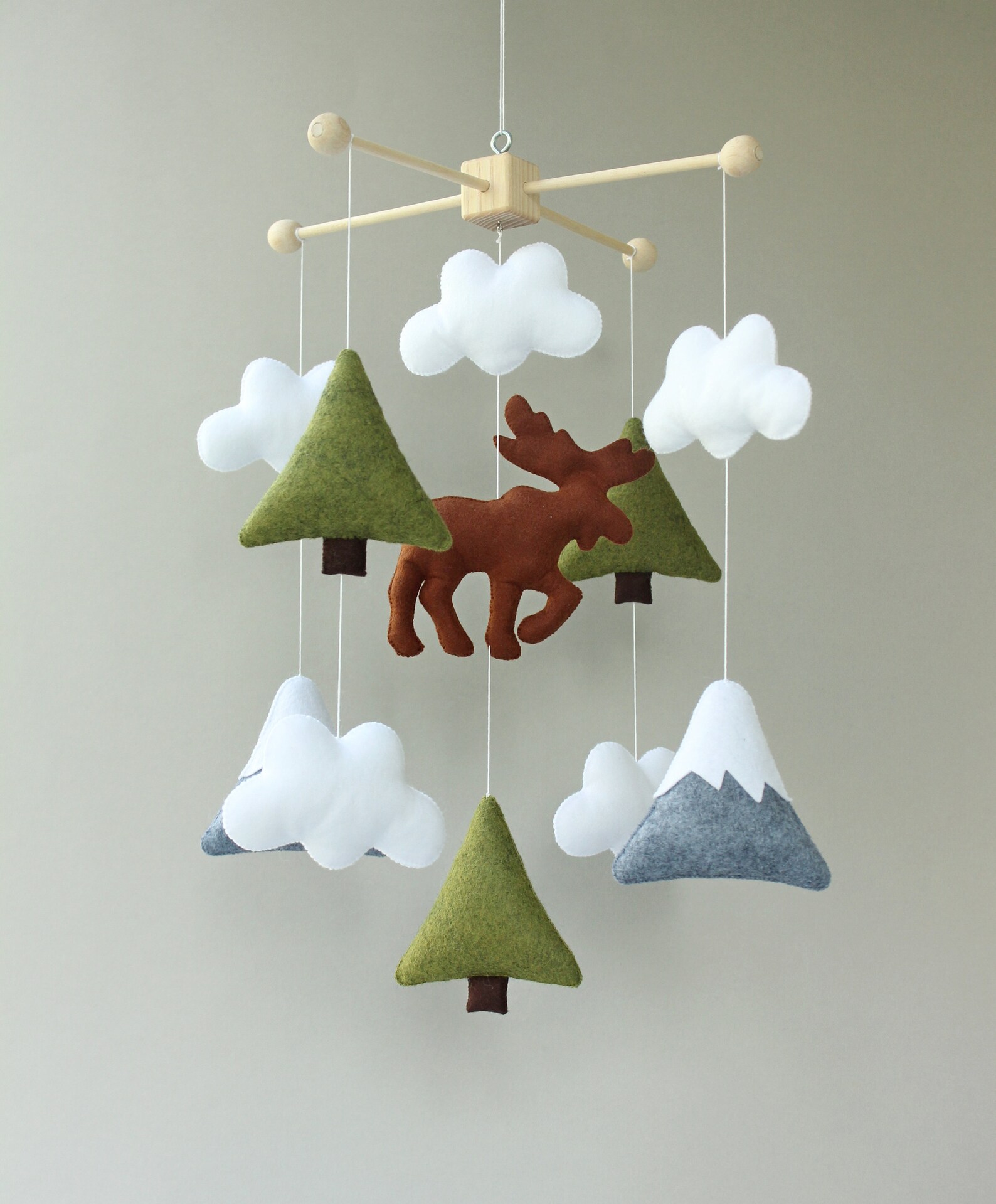 Moose Mobile, Deer Mobile - Etsy
