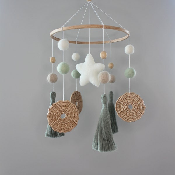 Modern Baby Mobile - Etsy