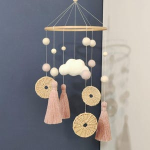 Baby Mobile, Sage Green Nursery Decor, Minimalist Baby Mobile, Baby ...