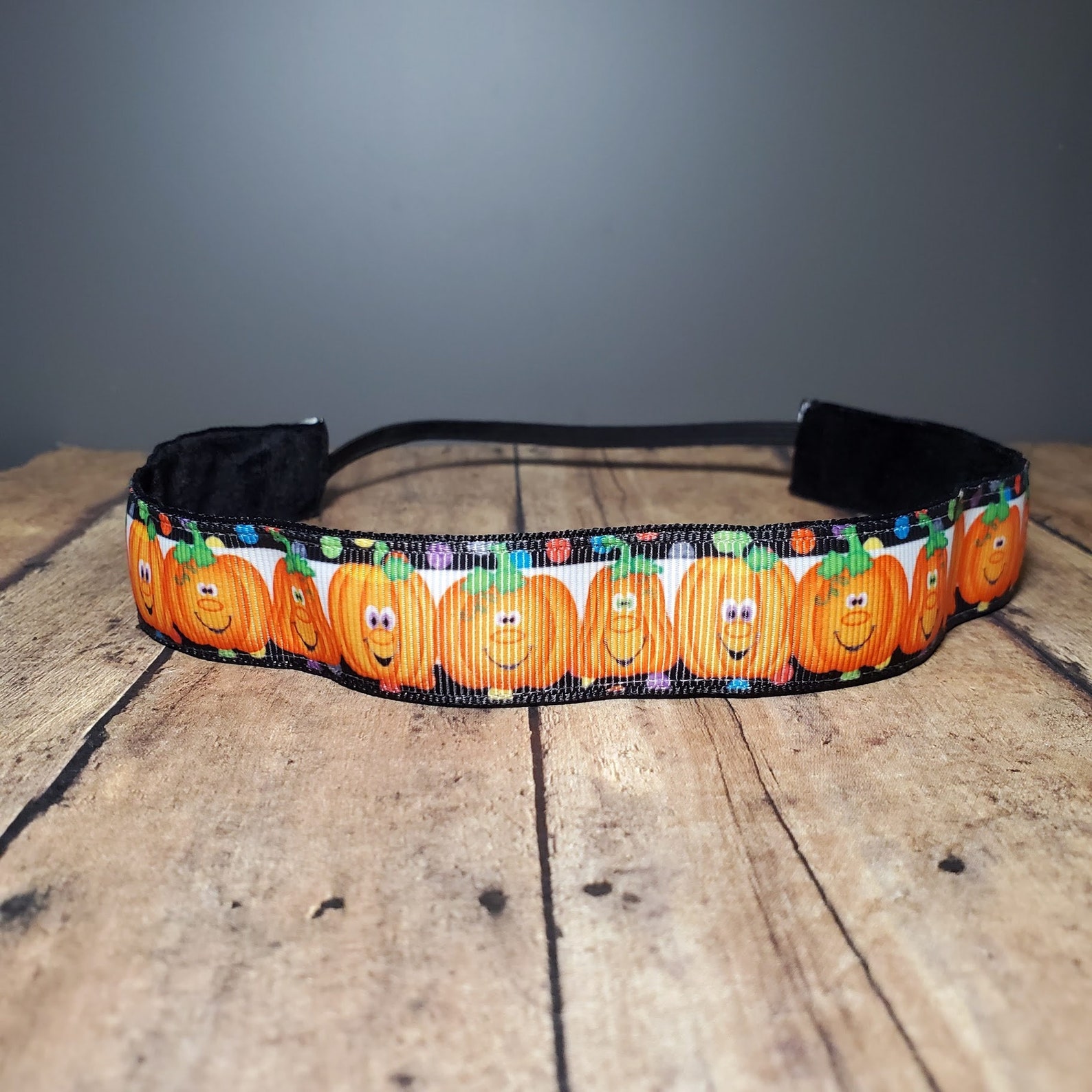 Jack o Lantern Nonslip headbands for women no slip headband | Etsy