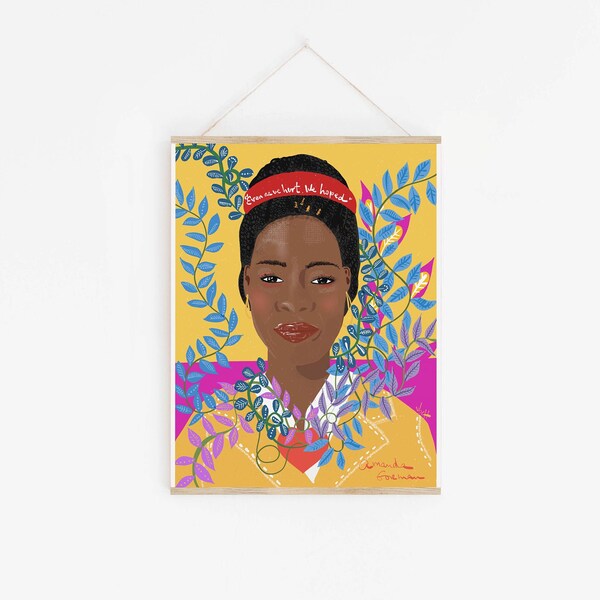 Amanda Gorman Print - Etsy UK