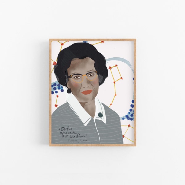 Katherine Johnson Art - Etsy