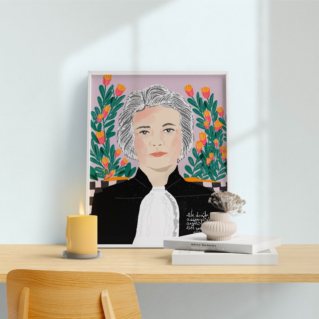 Sandra Day O'connor Feminist Art Print: Supreme Court Justice ...