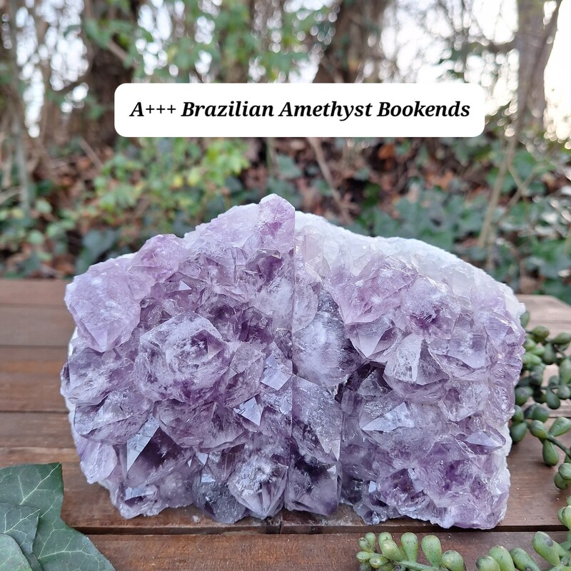 Geode Bookends - Etsy