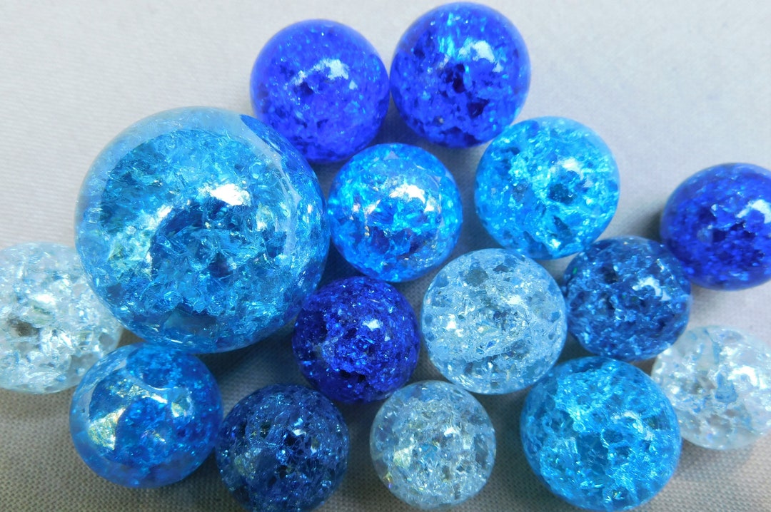 14mm to 24mm 15 Cracked Marbles, Fried Marbles 14mm to 24mm We Got the ...