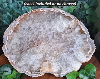 Agate Trivet With Cork Bottom, Stone Trivet, Rock Trivet, Mineral ...