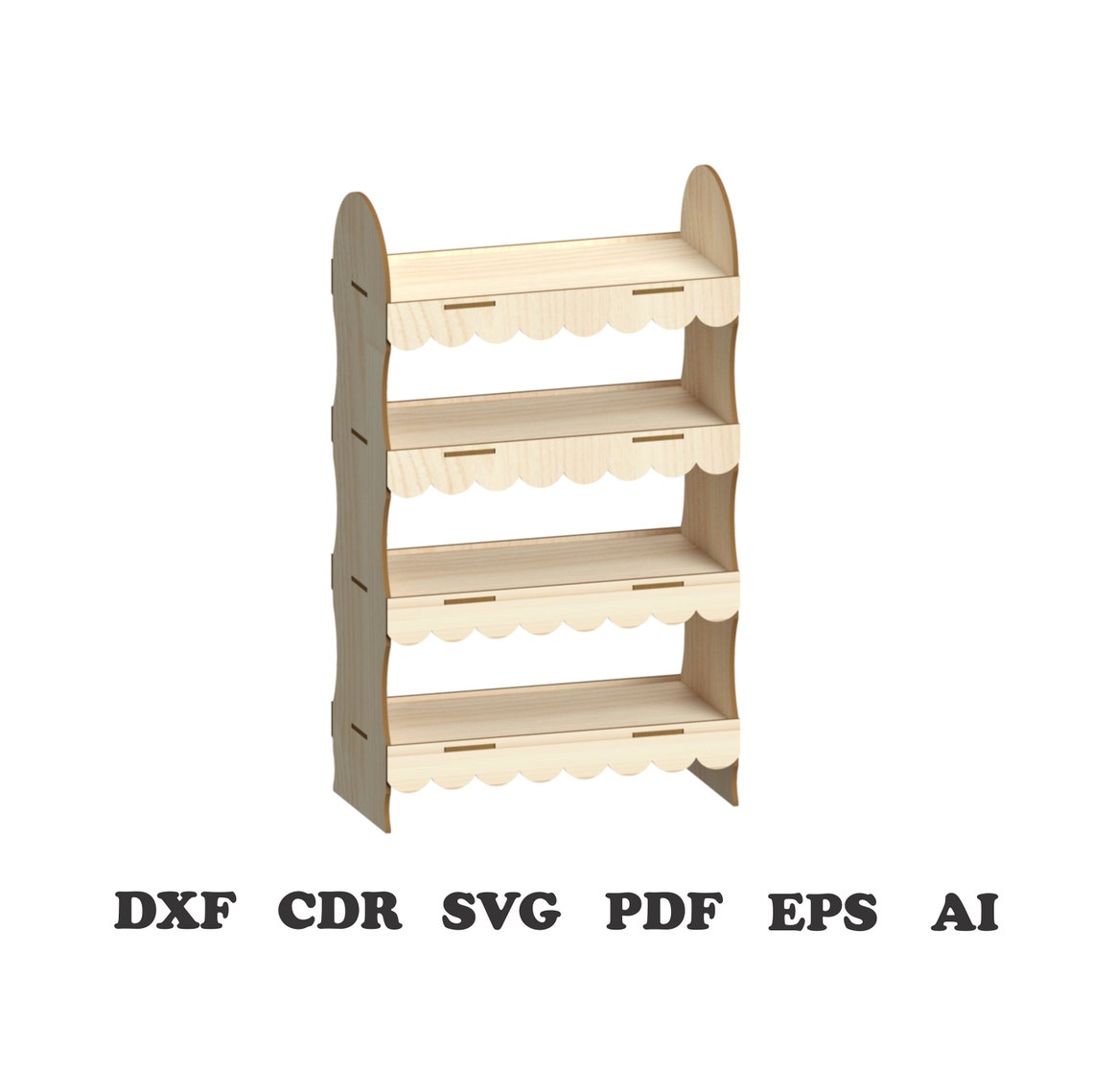 ShelfLaser Cut Files laser cut template Vector for Laser | Etsy