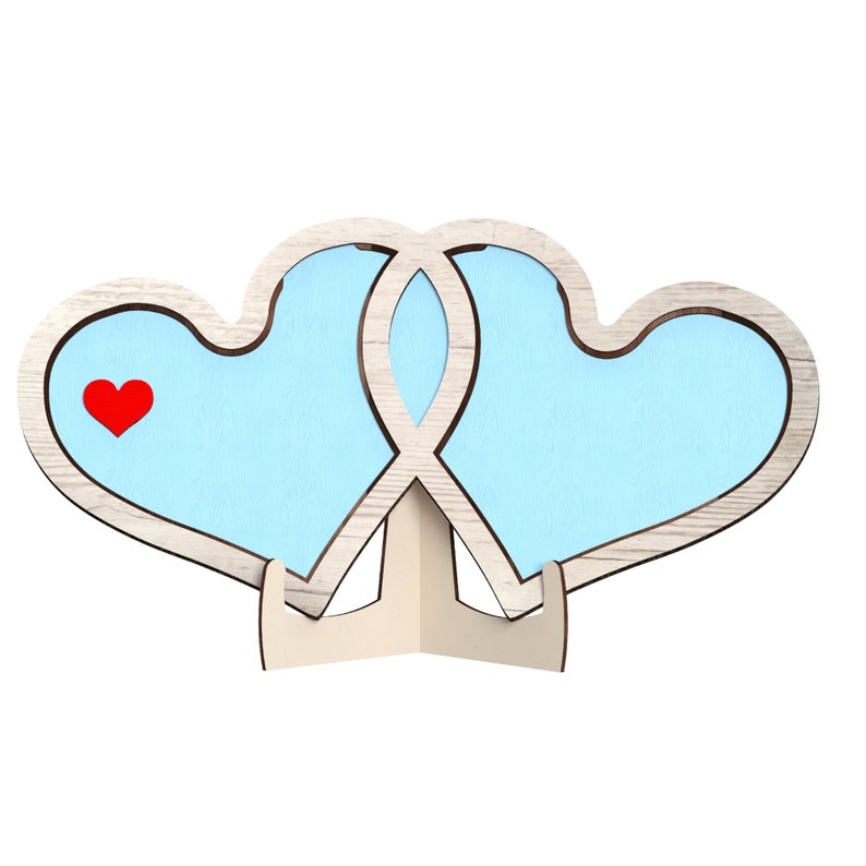 Wedding Heart Drop Box Laser Cut Files | Etsy