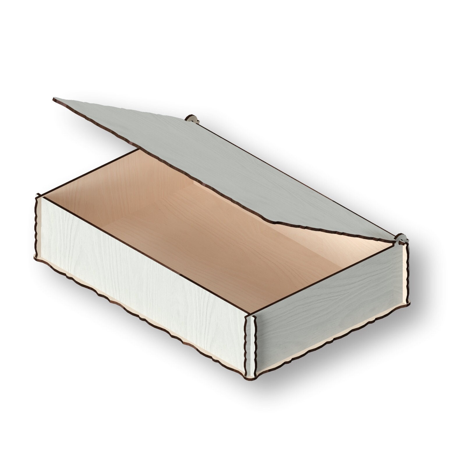 Laser Cut Box With Lid Template: Vector Files (digital Download) - Etsy