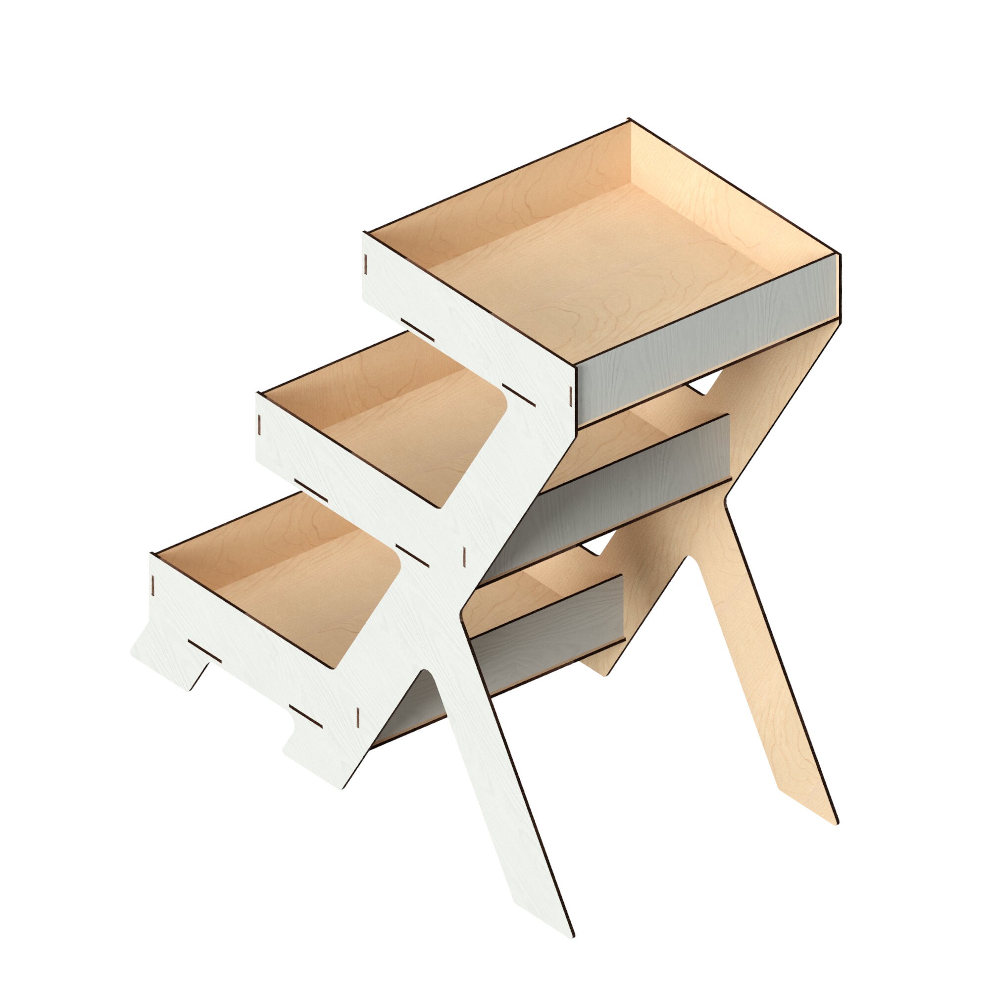 Candy Bar Stand Pattern Vector for Laser Cutting | Etsy