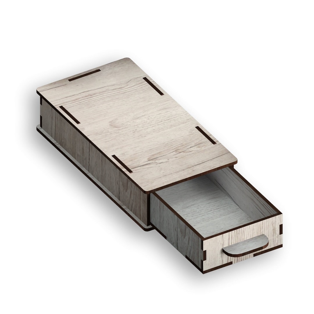 Money Drawer, Laser Cut Files, Laser Cut Template, Laser Cut Pattern ...