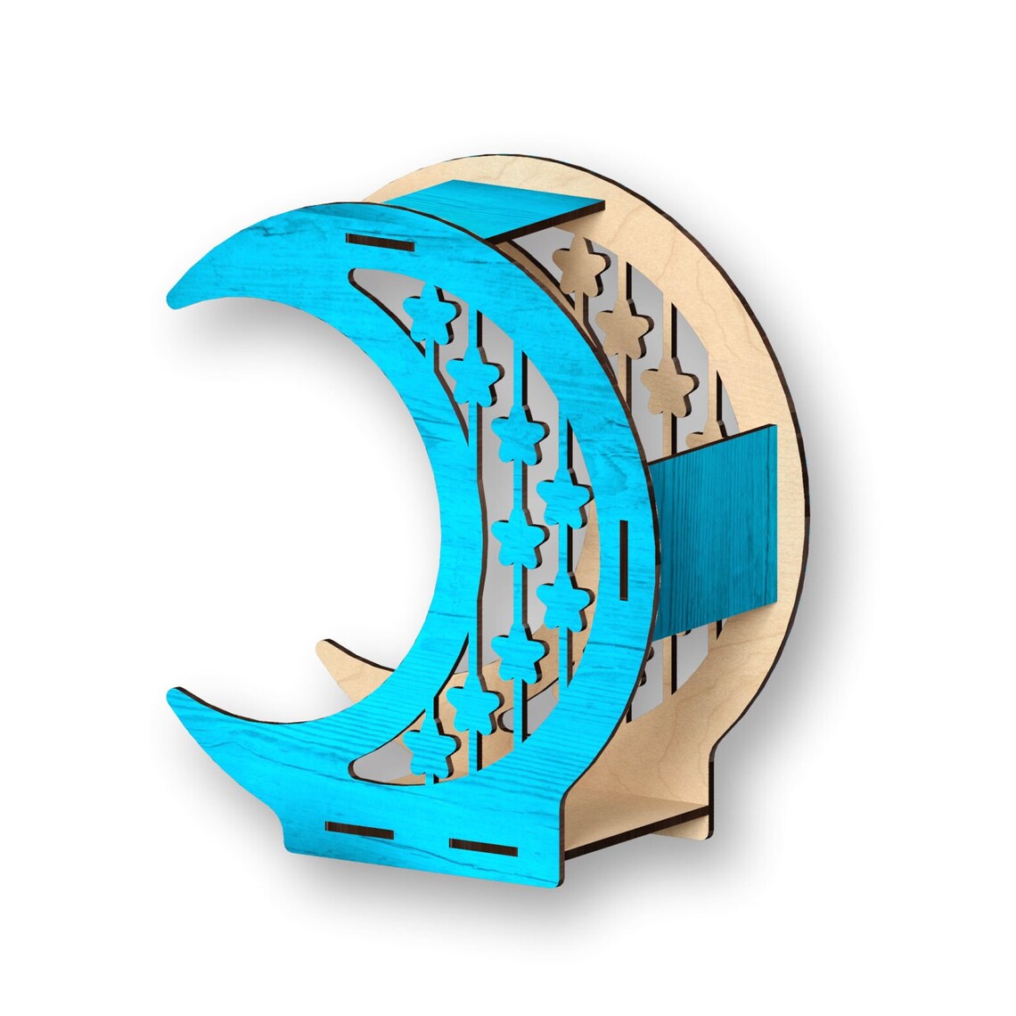 Moon Centerpiece, Laser Cut Files - Svg+dxf+pdf+ai+cdr+eps - Laser ...