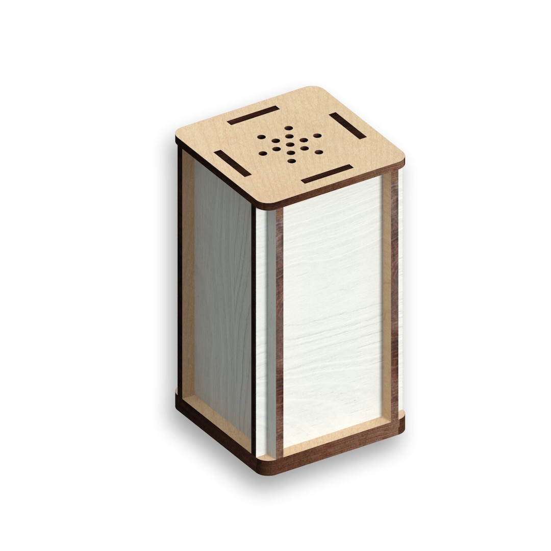 Salt Shaker, Pattern Vector for Laser Cutting Cnc,svg,laser Cut ...