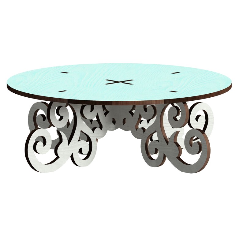 Laser Cut Cake Stand Template, Vector Model (digital Download) - Etsy