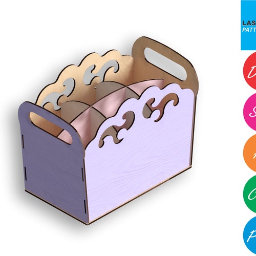 Tricycle Flower Box.laser Cut Files SVG DXF CDR Vector Plans - Etsy