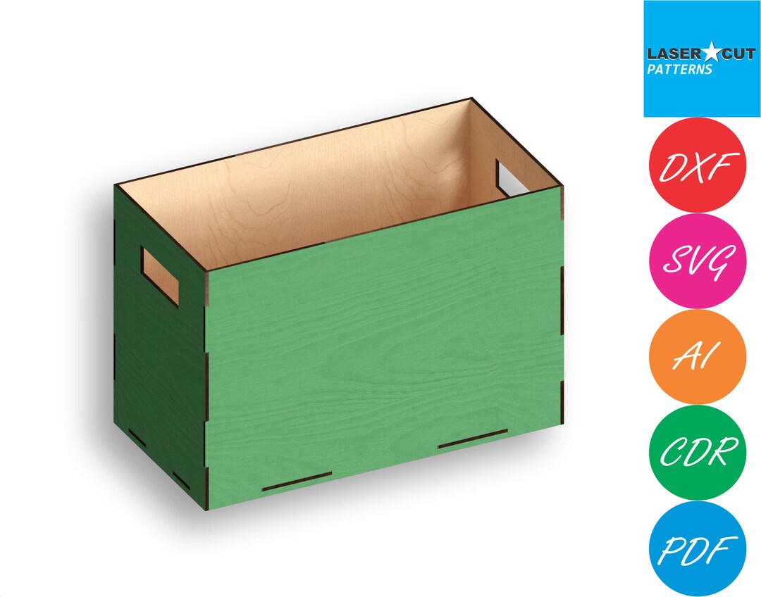 Box Laser Cut Files Laser Cut Template Laser Cut Pattern - Etsy