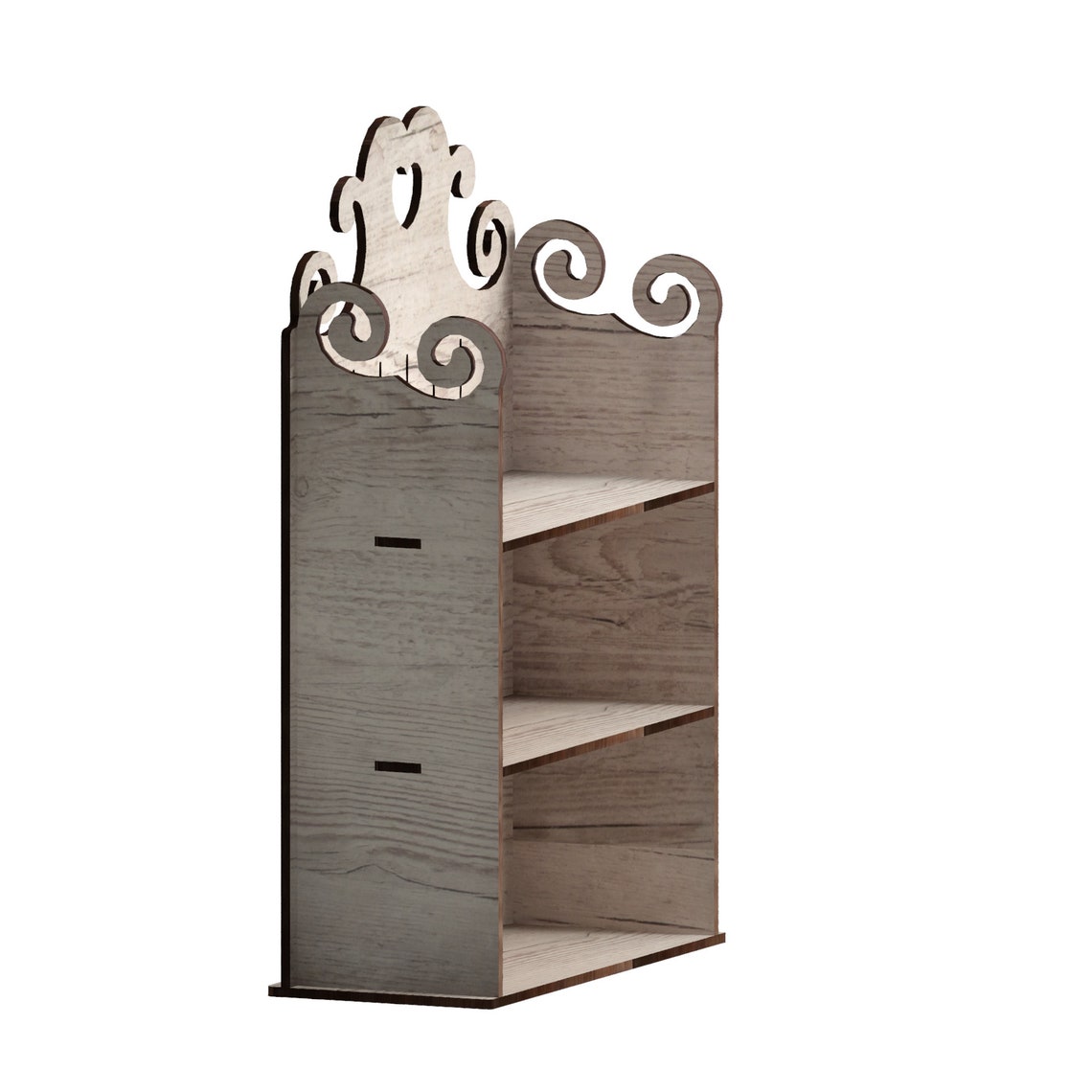 Vintage Shelflaser Cut Files Laser Cut Template Vector for - Etsy