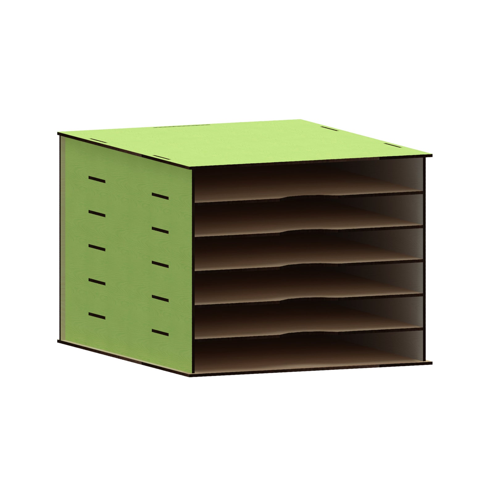 Vertical Organizer Laser Cut Files Svgdxfpdfaicdreps | Etsy