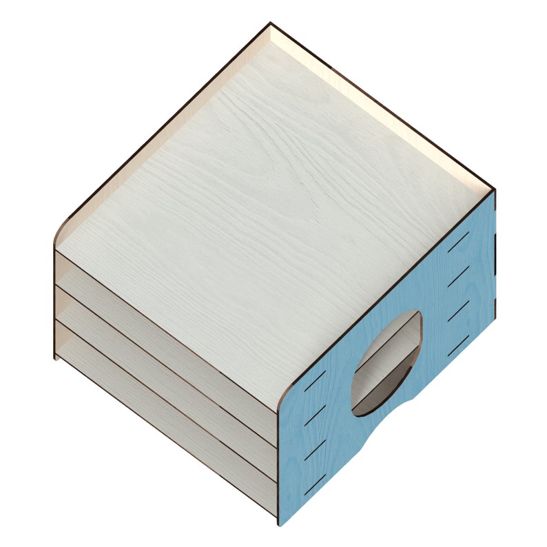 Laser Cut Storage Organizer Files: Svg, Dxf, PDF, Ai, Cdr, Eps (digital ...