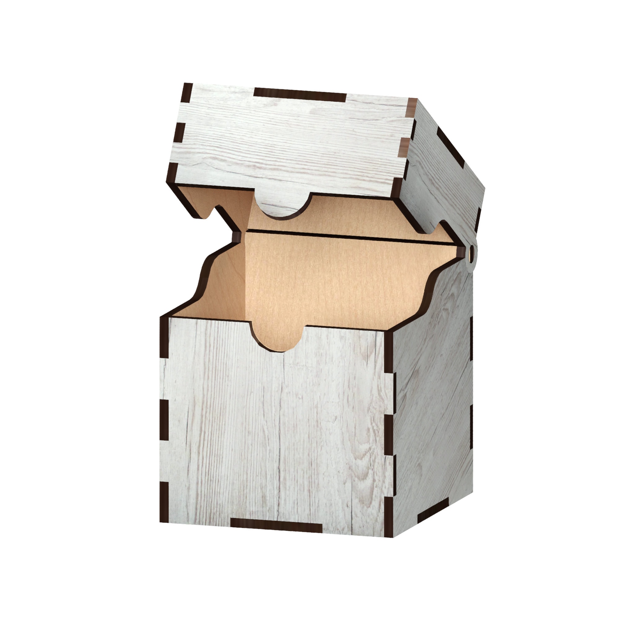 Box With Lid Laser Cut Files Laser Cut Template Laser Cut - Etsy