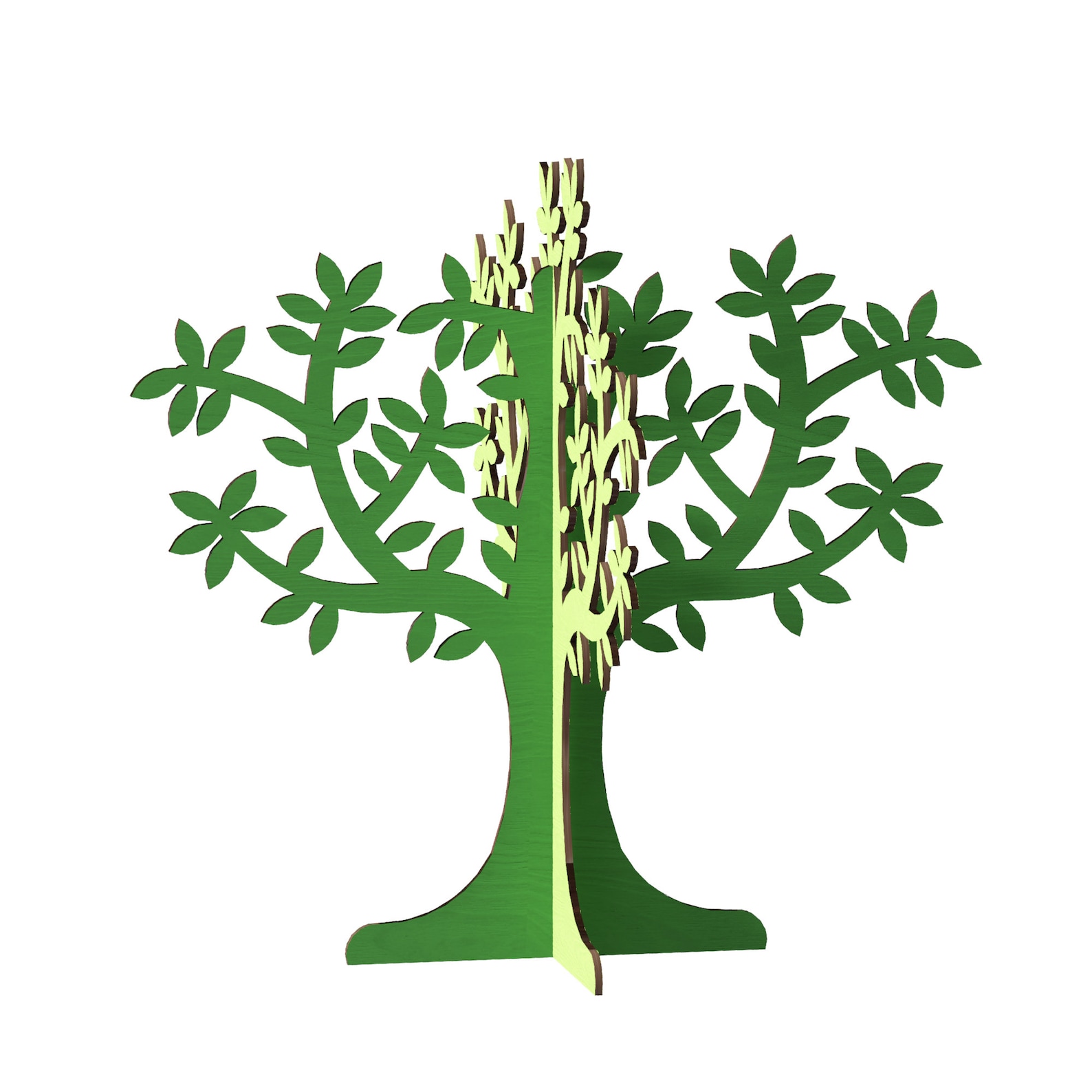 Life Tree Laser Cut Files Svgdxfpdfaicdreps Laser - Etsy