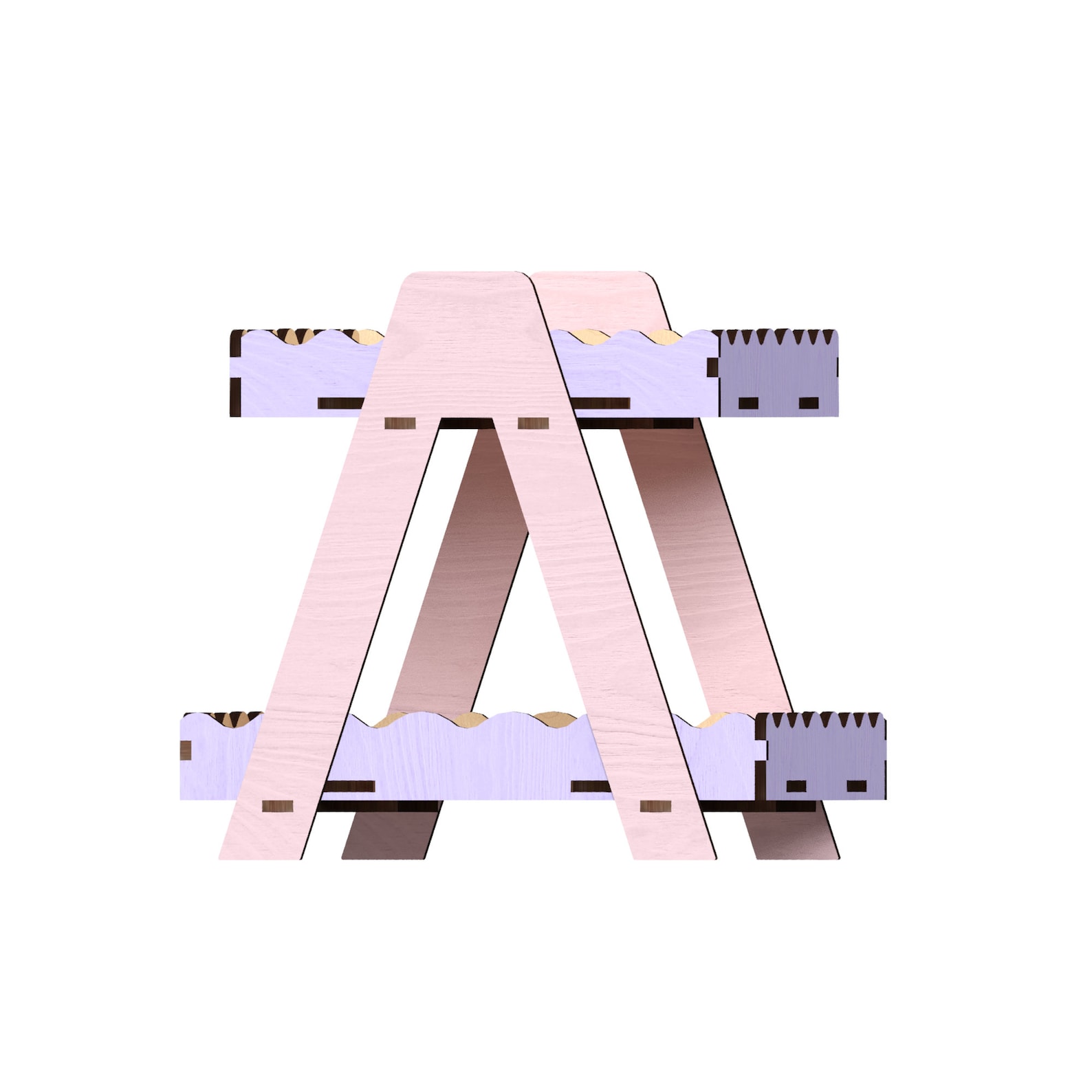 Ladder of Trayslaser Cut Files Laser Cut Template Vector | Etsy