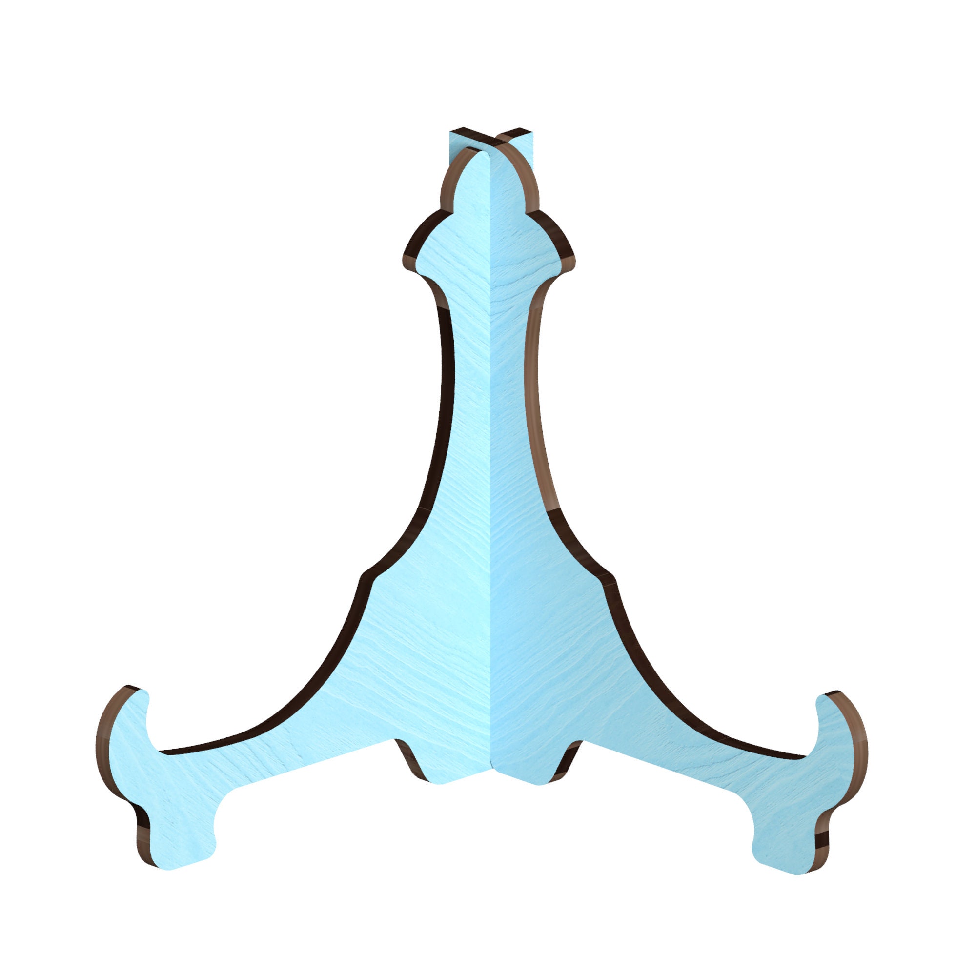 Plate Stand, Laser Cut Files - Svg+dxf+pdf+ai+cdr+eps - Laser Files ...
