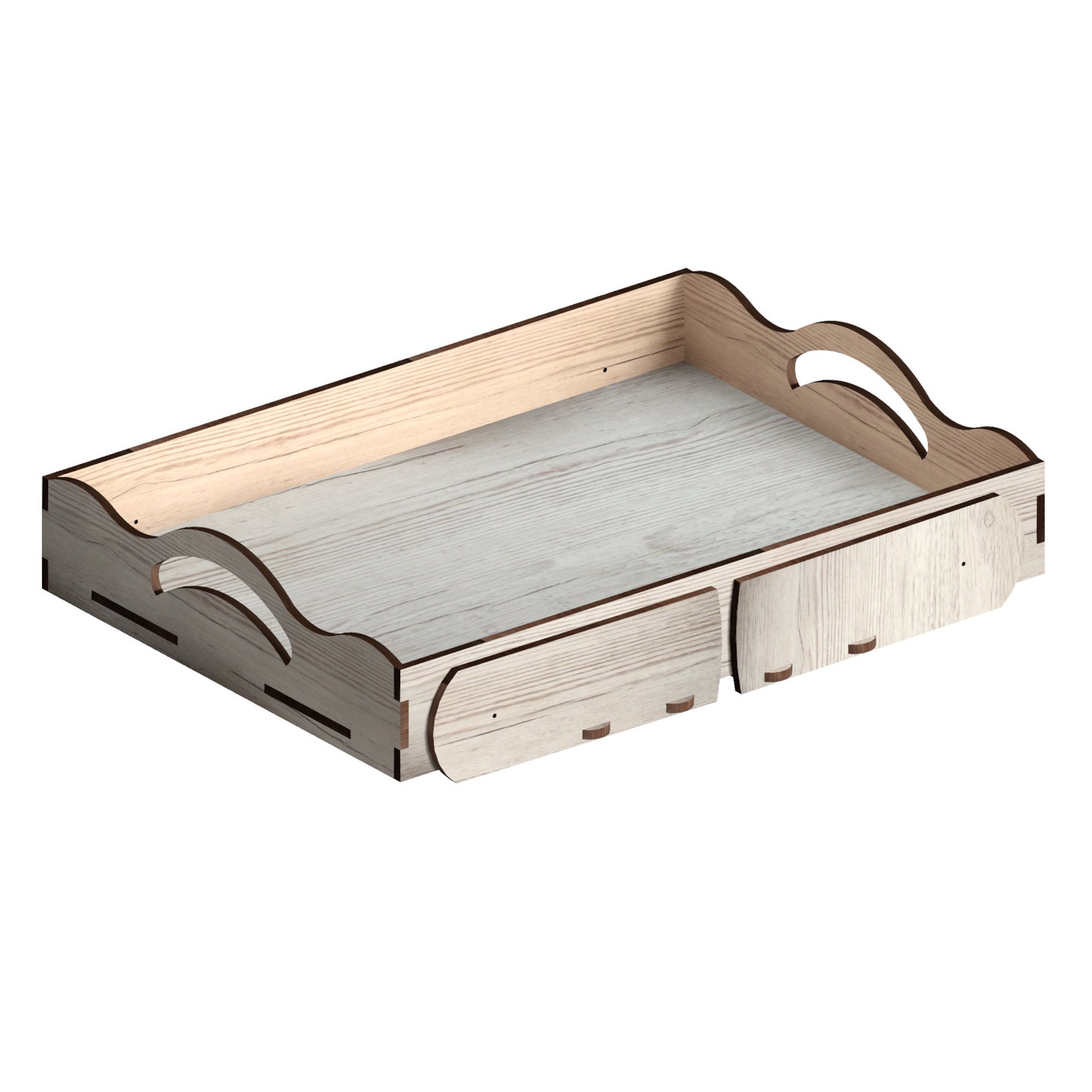 Breakfast Tray Stand Laser Cut Files Laser Cut Template | Etsy