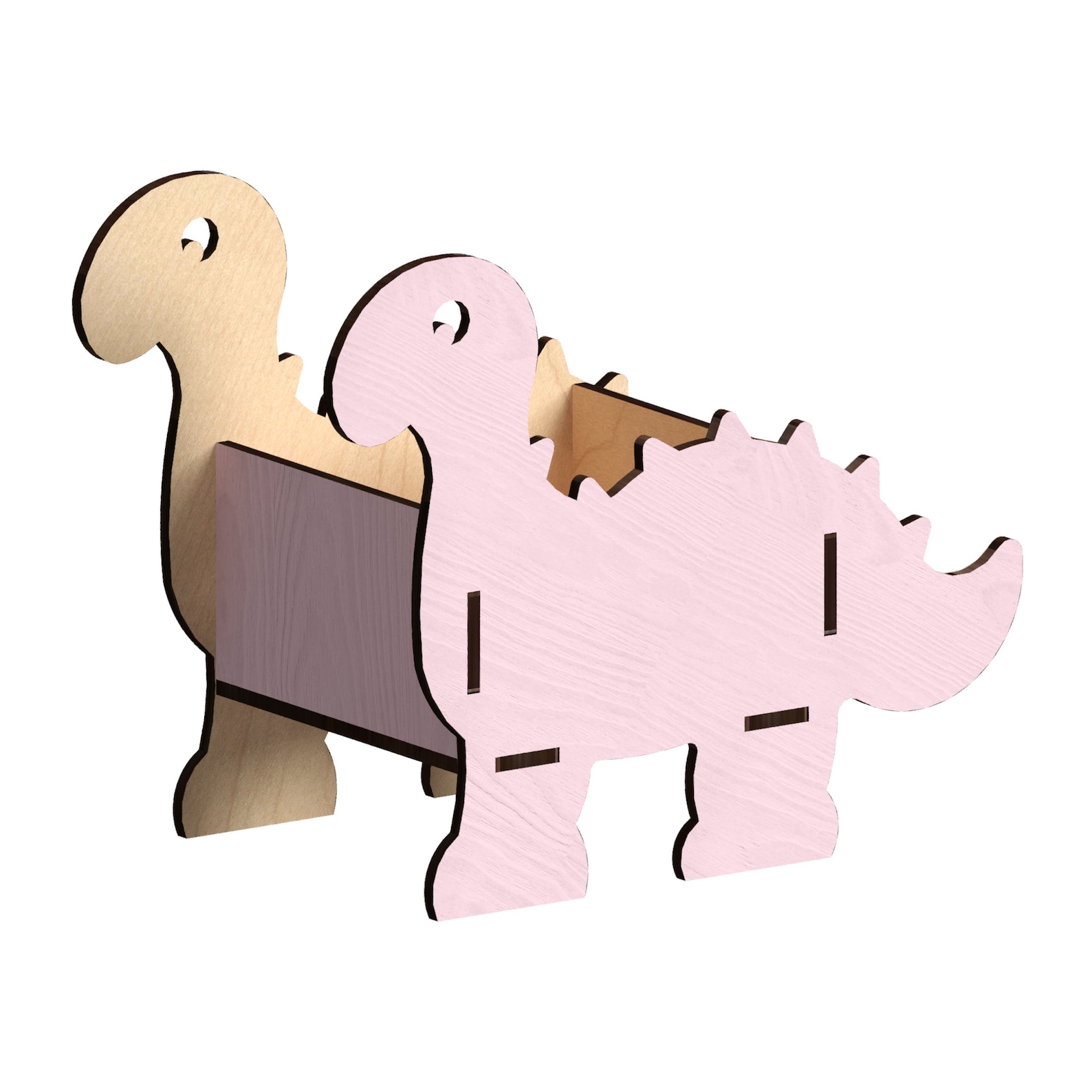 Dinosaur Boxlaser Cut Files Laser Cut Template Vector for | Etsy