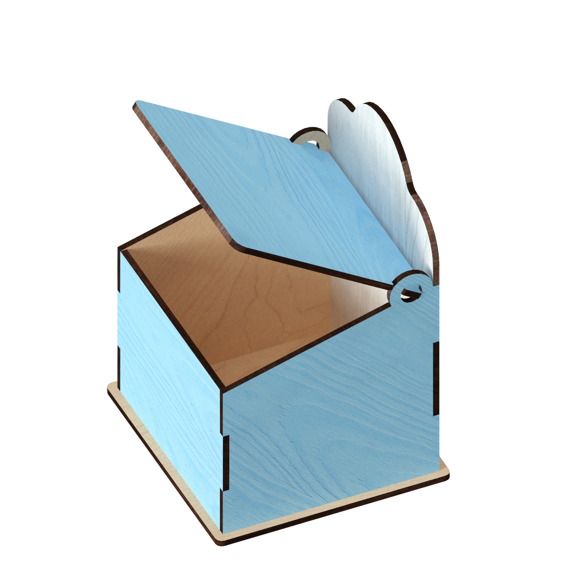 Box With Lid Laser Cut Files Laser Cut Template Laser Cut | Etsy