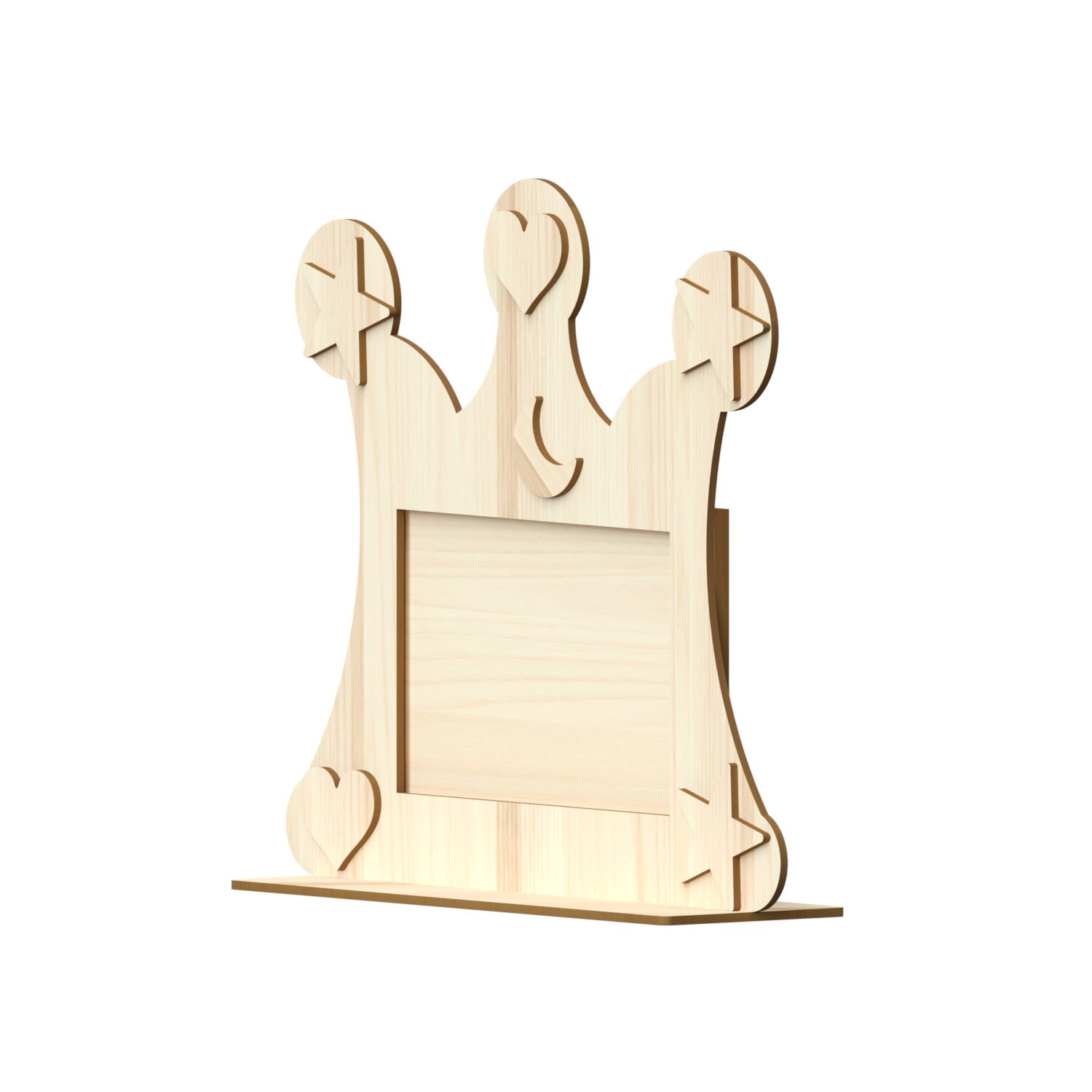 Crown Portrait Laser Cut Files SvgDxfPdfAiCdrEps | Etsy