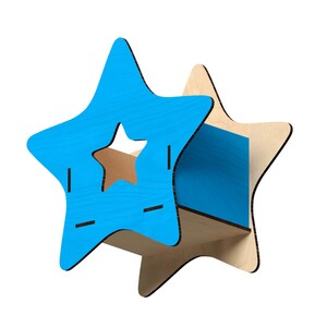 Star Box,laser Cut Files, Laser Cut Template, Vector for Laser, Laser ...