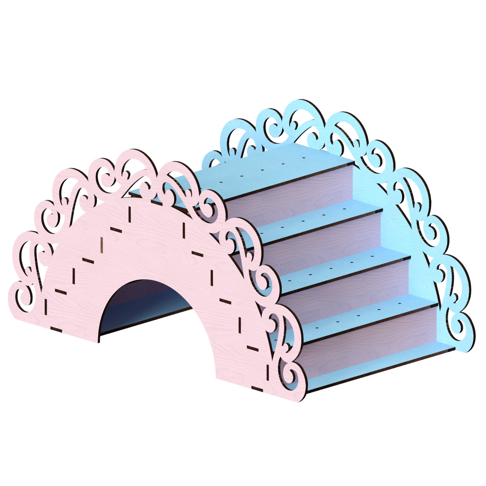 Lollipop Bridge Stand Lollipop Laser Cut Files Laser Cut - Etsy Australia