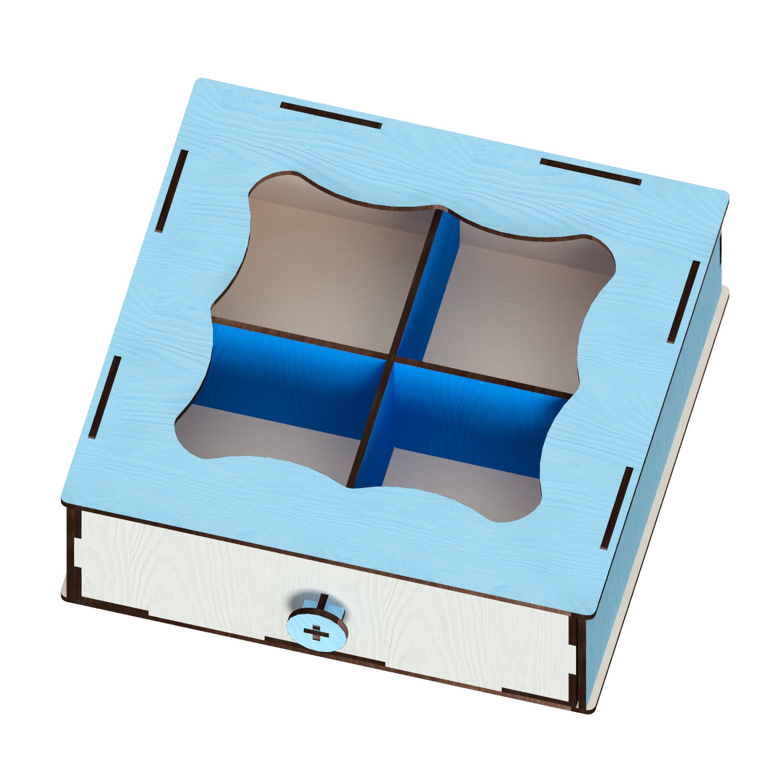 Drawer Box Laser Cut Files Laser Cut Template Laser Cut - Etsy