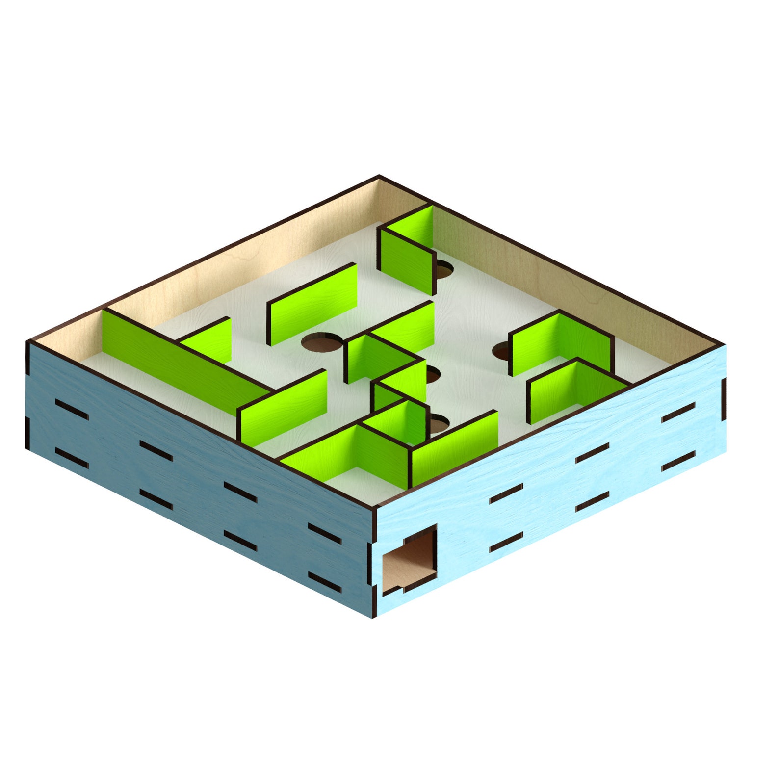 Marble Labyrinth Game: Laser Cut Files (digital Download) - Etsy