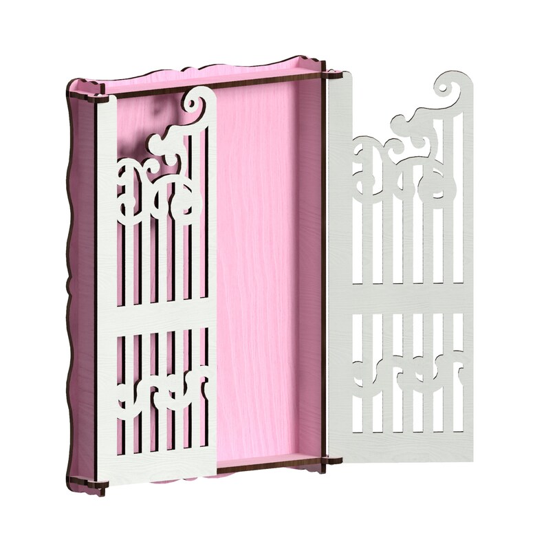 Wedding Invitation Box Gate Laser Cut Files - Etsy