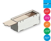 Box With Sliding Lid Laser Cut Files Svgdxfpdfaicdreps - Etsy