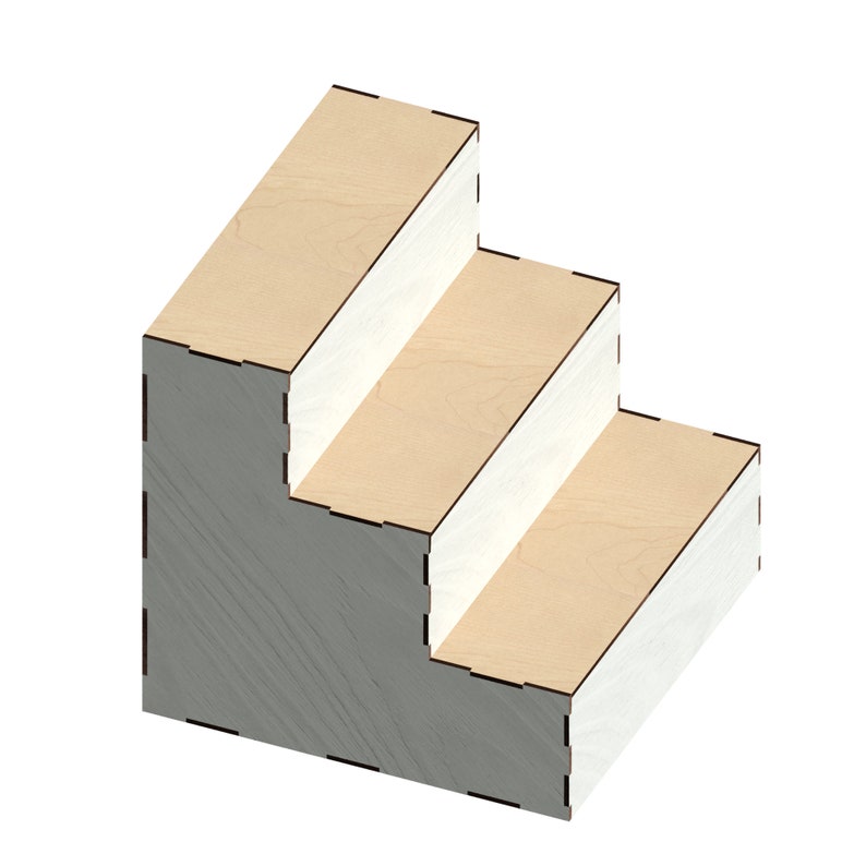 Candy Bar Stairs Pattern Vector for Laser Cutting - Etsy