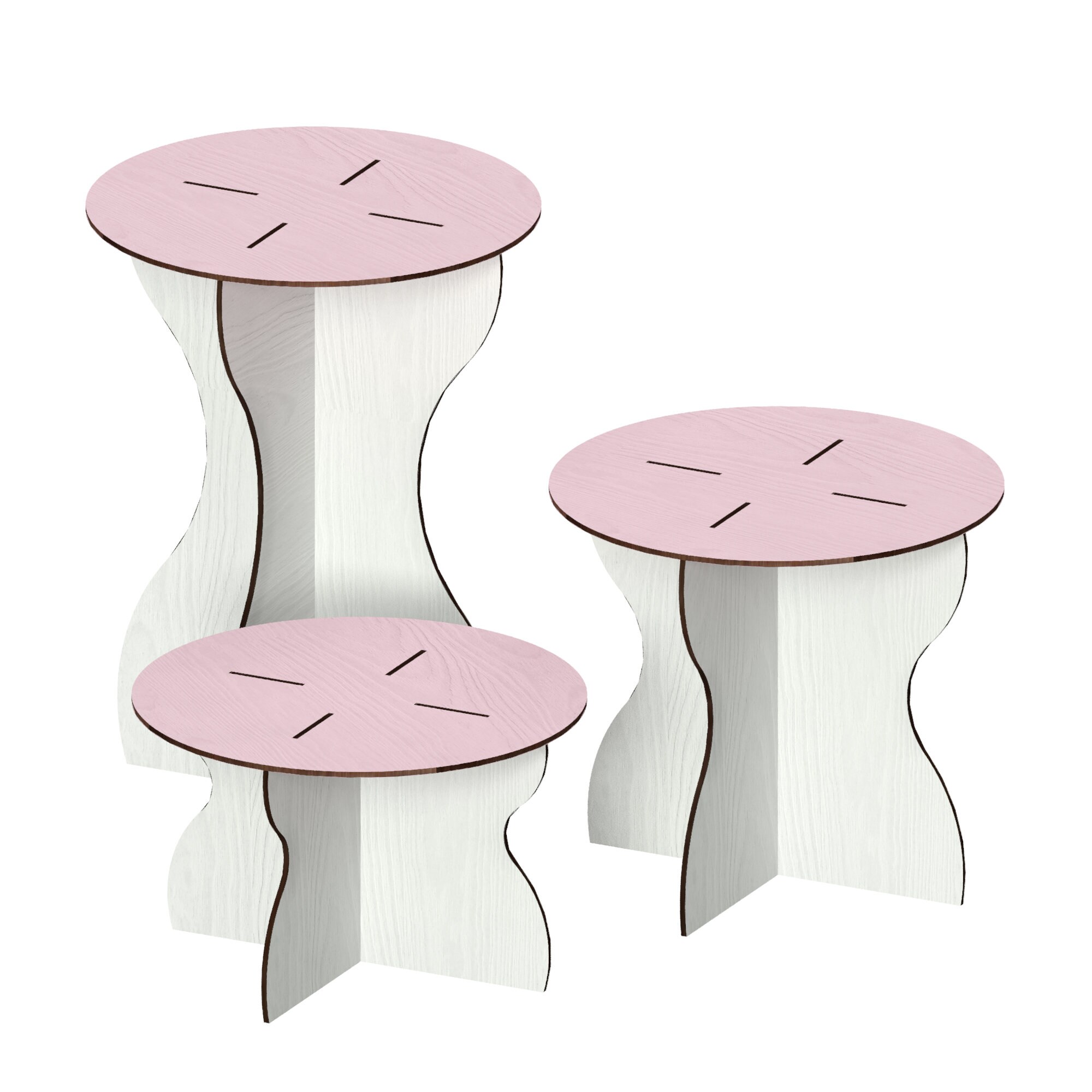 Table Setlaser Cut Files Laser Cut Template Vector for - Etsy