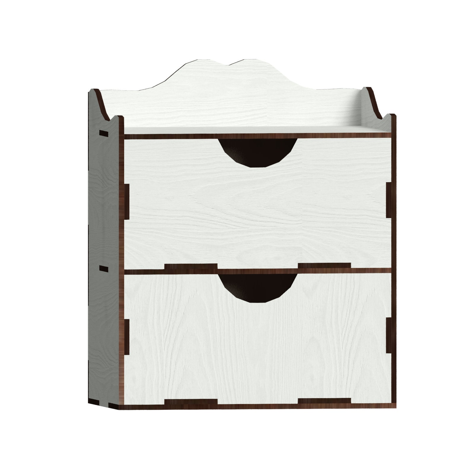 Desktop Drawer Laser Cut Files Svgdxfpdfaicdreps - Etsy