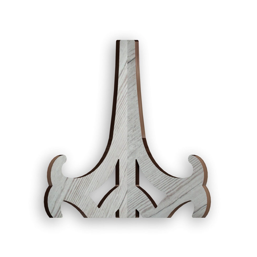 Plate Stand, Laser Cut Files - Svg+dxf+pdf+ai+cdr+eps - Laser Files ...