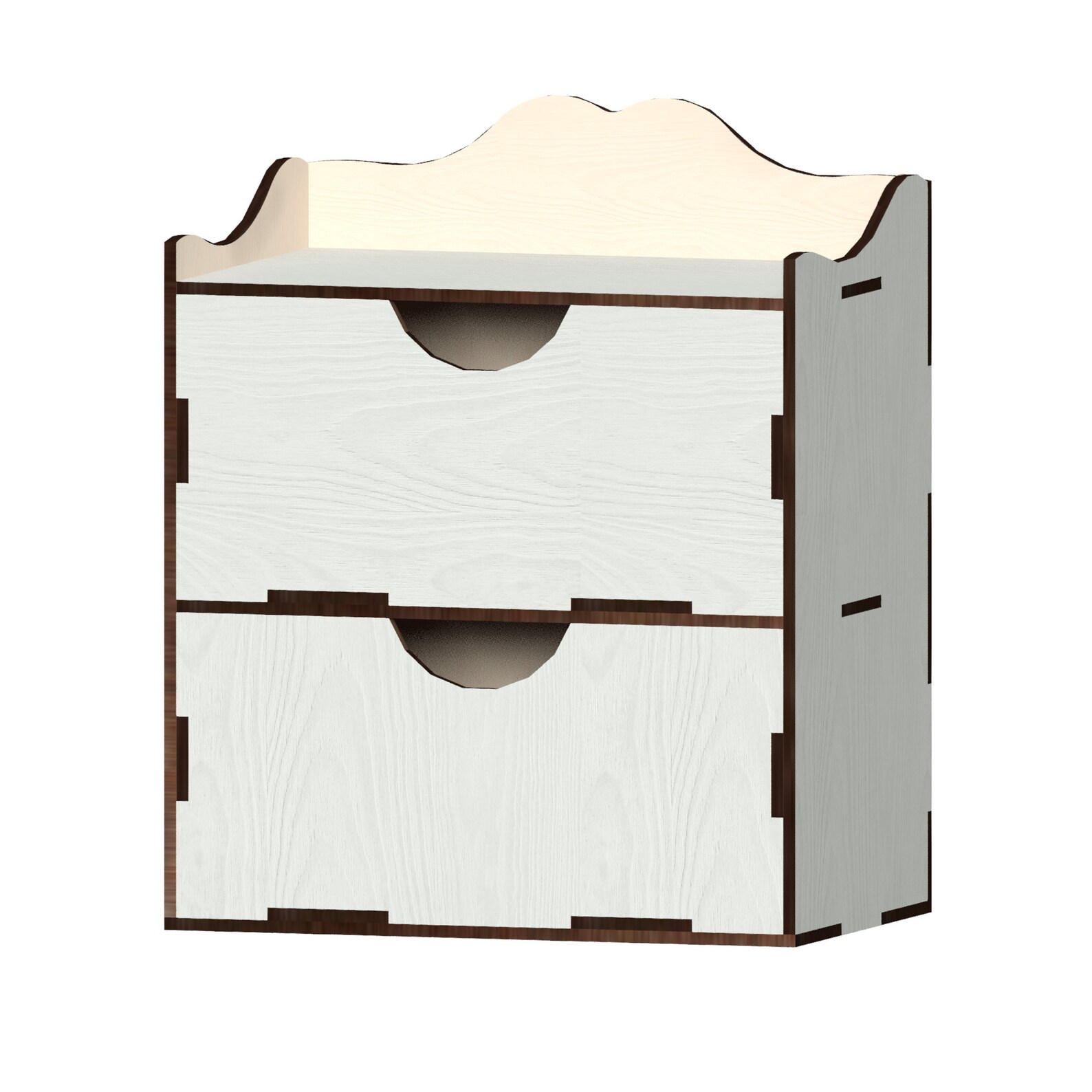 Desktop Drawer Laser Cut Files Svgdxfpdfaicdreps - Etsy